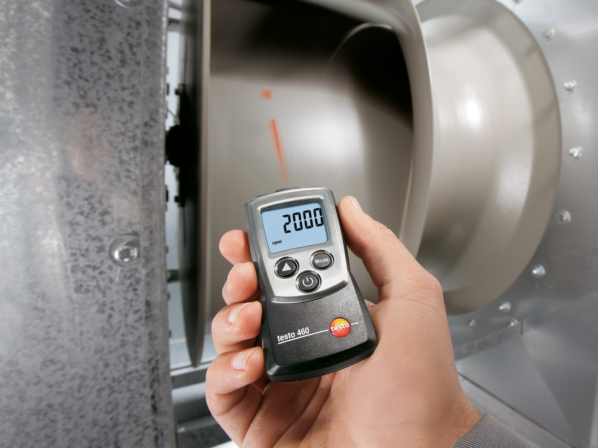 Pocket-sized RPM meter – testo 460 – Prism Automation